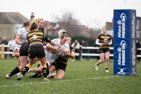 Liv Mcgoverne Exeter Chiefs Scores Try Editorial Stock Photo - Stock ...