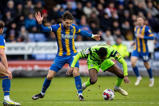 Forest Green Rovers Forward Jordan Garrick Editorial Stock Photo ...