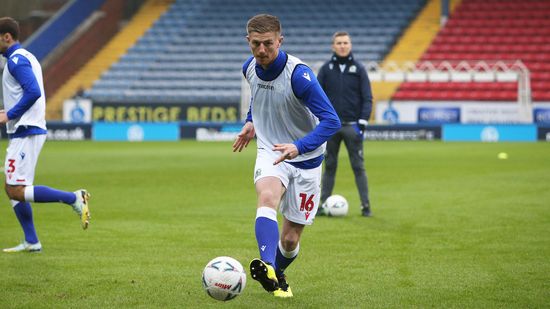 Blackburn Rovers Defender Scott Wharton 16 Editorial Stock Photo ...