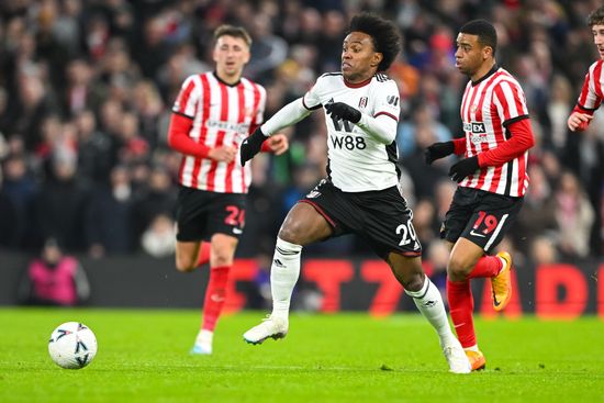 Fulham Midfielder Willian 20 Runs Forward Editorial Stock Photo - Stock ...
