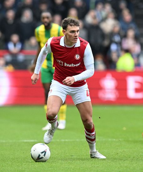 Kal Naismith 4 Bristol City During Editorial Stock Photo - Stock Image ...