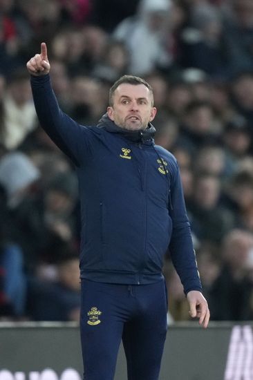 Nathan Jones Manager Southampton Directs His Editorial Stock Photo ...