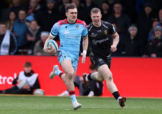 Cole Forbes Glasgow Runs Score Try Editorial Stock Photo - Stock Image ...