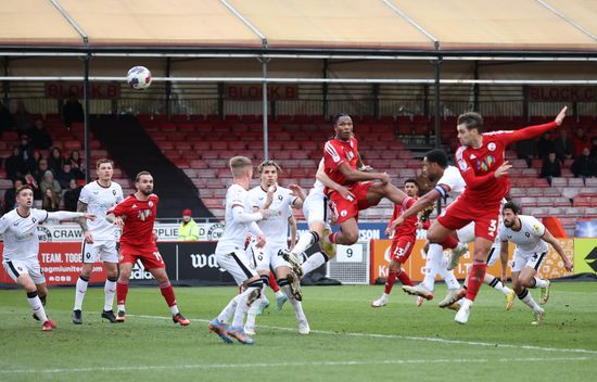 Crawley Towns Dion Conroy Scores 20 Editorial Stock Photo - Stock Image ...