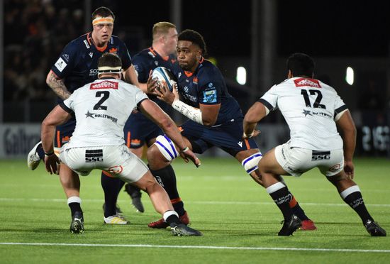 Bill Mata Edinburgh Rugby Number 8 Editorial Stock Photo - Stock Image ...