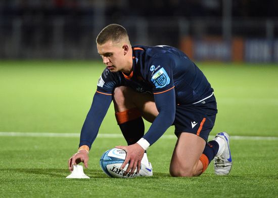Charlie Savala Edinburgh Rugby Fly Half Editorial Stock Photo - Stock ...