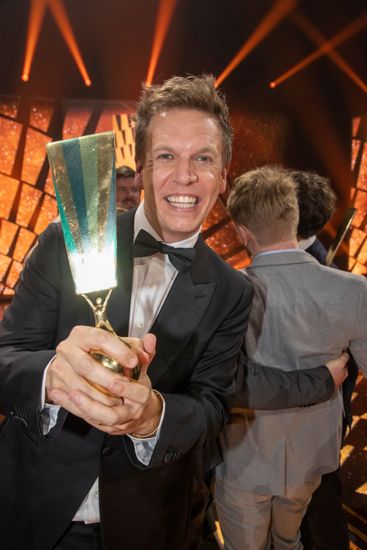 Television Presenter James Cook Poses His Editorial Stock Photo - Stock ...