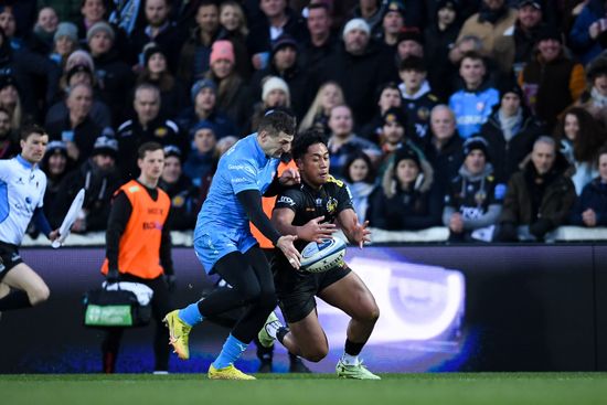 Greg Fisilau Exeter Chiefs Jonny May Editorial Stock Photo - Stock ...