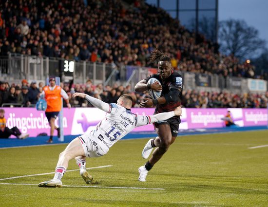 Rotimi Segun Saracens Beats Rich Lane Editorial Stock Photo - Stock ...