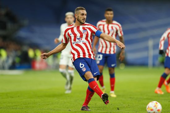 Koke Atletico Football Soccer Spanish Copa Editorial Stock Photo ...