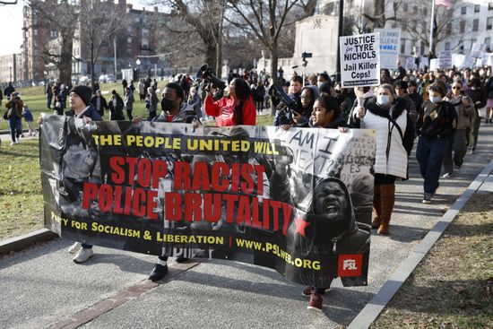 Protesters March On Boston Common Front Editorial Stock Photo - Stock ...