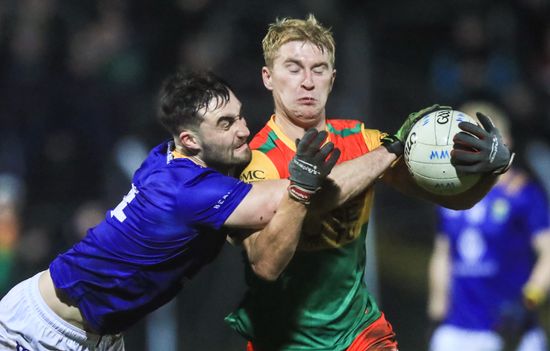 Carlow Vs Wicklow Carlows Ross Dunphy Editorial Stock Photo - Stock ...