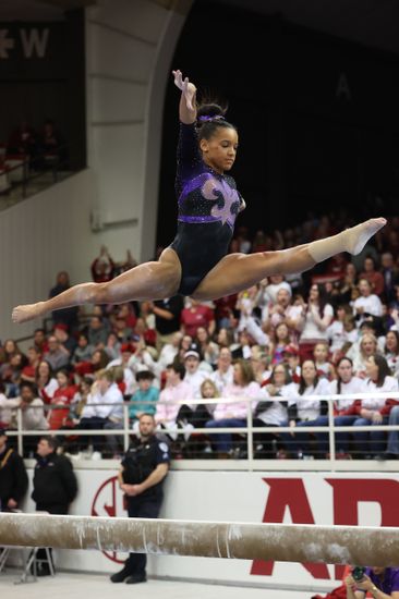Lsu Gymnast Haleigh Bryant Competes On Editorial Stock Photo - Stock ...