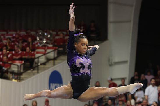 Lsu Gymnast Haleigh Bryant Competes On Editorial Stock Photo - Stock ...