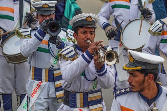 Band Performs During Bharat Jodo Yatra Editorial Stock Photo - Stock ...