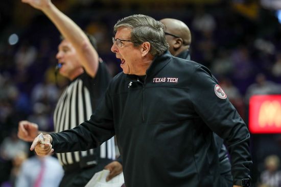Texas Tech Head Coach Mark Adams Editorial Stock Photo - Stock Image ...