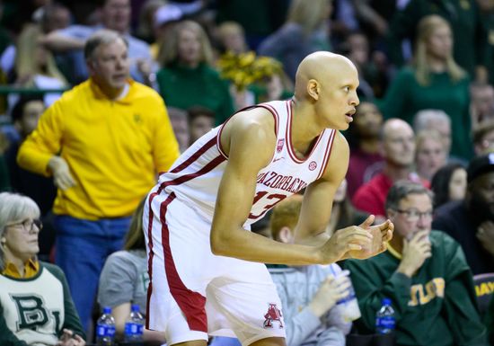 Arkansas Razorbacks Guard Jordan Walsh 13 Editorial Stock Photo - Stock ...