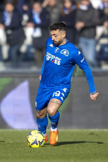 Francesco Caputo Empoli During Italian Serie Editorial Stock Photo ...