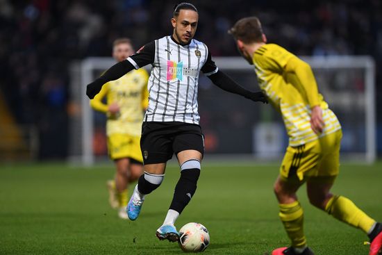 Jodi Jones Notts County Makes Run Editorial Stock Photo - Stock Image ...
