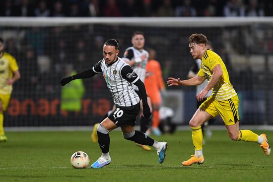 Jodi Jones Notts County Action During Editorial Stock Photo - Stock ...