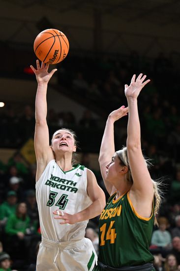 North Dakota Fighting Hawks Forward Juliet Editorial Stock Photo ...