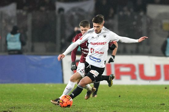 Gabriel Simion Action During Romania Superliga Editorial Stock Photo ...