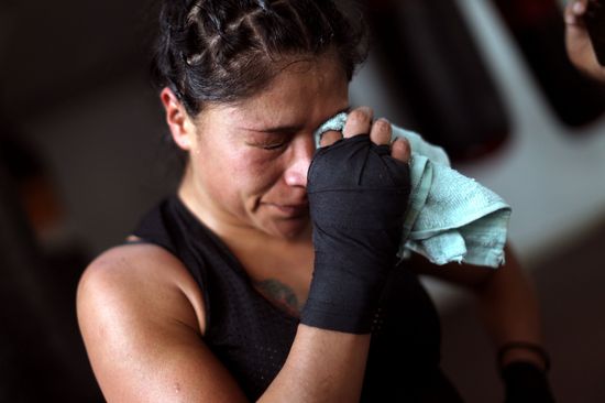 Mexican Boxer Erika Cruz Trains Prior Editorial Stock Photo - Stock ...