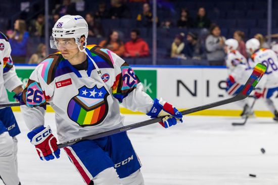 Rochester Americans Forward Mason Jobst 26 Editorial Stock Photo ...