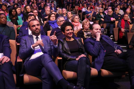 Nicolas Mayerrossignol Michael Delafosse Lamia El Editorial Stock Photo ...