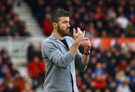 Boro Manager Michael Carrick Signs Instructions Editorial Stock Photo ...