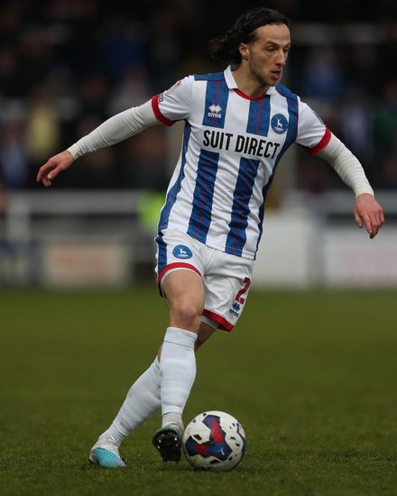 Hartlepool Uniteds Jamie Sterry During Sky Editorial Stock Photo ...