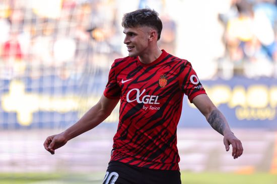 Giovanni Gonzalez Rcd Mallorca Action During Editorial Stock Photo ...