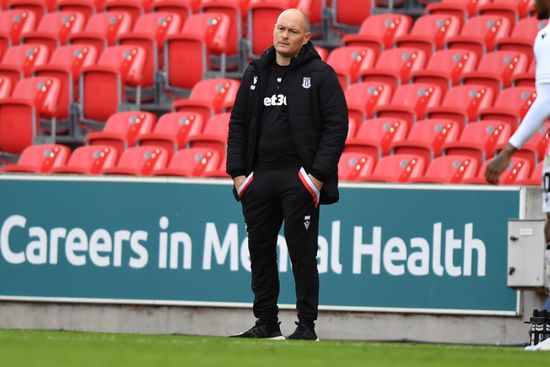 Alex Neil Manager Stoke City Fc Editorial Stock Photo - Stock Image ...