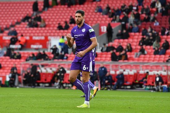 Dan Sweeney Stevenage Fc During Stoke Editorial Stock Photo - Stock ...