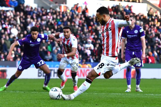 Lewis Baker Stoke City Fc Scores Editorial Stock Photo - Stock Image ...