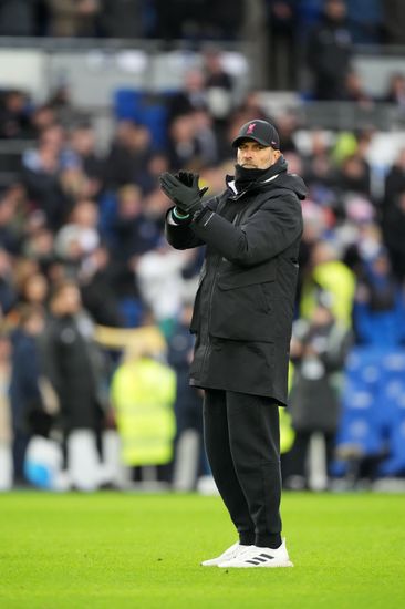 Jurgen Klopp Manager Liverpool Claps Fans Editorial Stock Photo - Stock ...