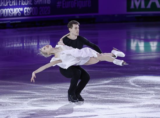 Juulia Turkkila Matthias Versluis Finland Perform Editorial Stock Photo ...