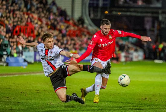 Anthony Forde 14 Wrexham Battles Ben Editorial Stock Photo - Stock ...