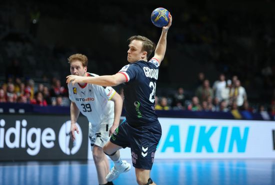Tobias Schjolberg Grondahl Norway During Ihf Editorial Stock Photo ...