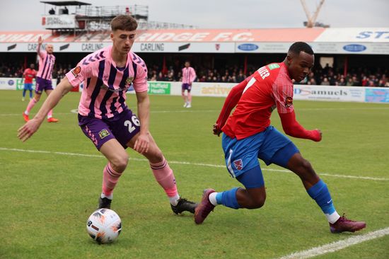 Lr Owen Bevan On Loan Afc Editorial Stock Photo - Stock Image ...