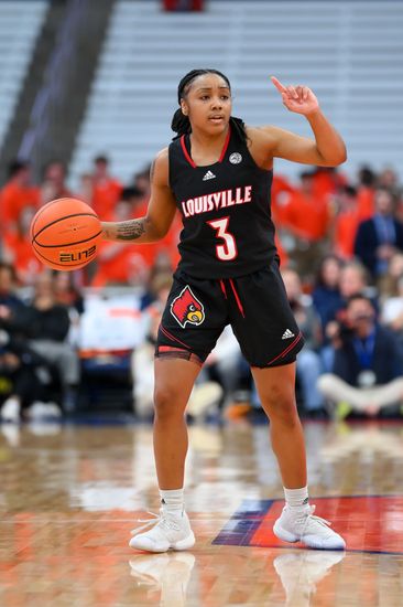 Louisville Cardinals Guard Chrislyn Carr 3 Editorial Stock Photo ...
