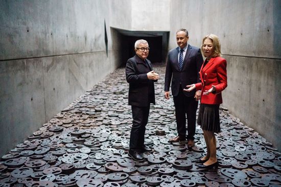 Us Architect Daniel Libeskind L Talks Editorial Stock Photo - Stock Image | Shutterstock