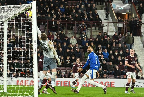 Zander Clark Heart Goalkeeper Midlothian Tips Editorial Stock Photo ...