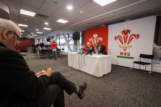 Picture Shows Wru Chairman Ieuan Evans Editorial Stock Photo - Stock ...