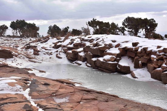 Snow Ice On Sand Dunes Sahara Editorial Stock Photo - Stock Image ...