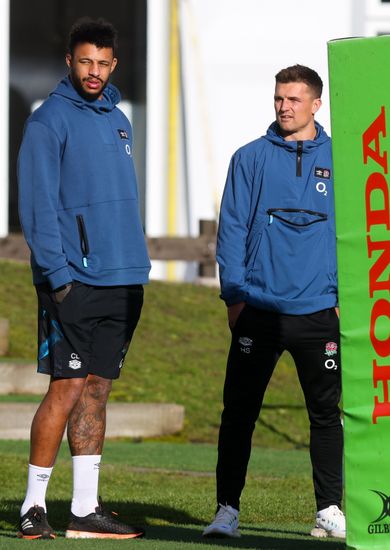 Henry Slade England Courtney Lawes England Editorial Stock Photo ...