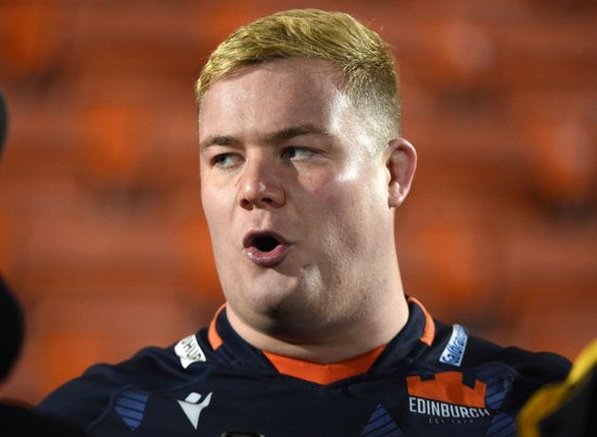 Murray Mccallum Edinburgh Rugby Prop Editorial Stock Photo - Stock ...