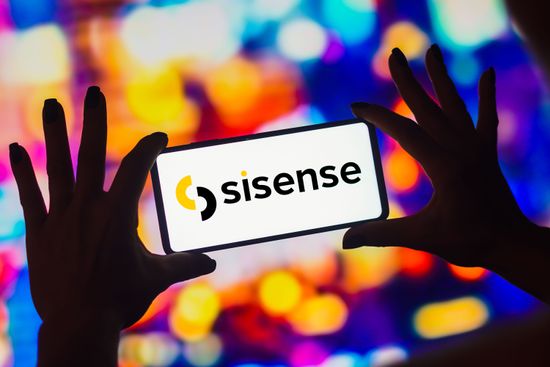 This Photo Illustration Sisense Logo Displayed Editorial Stock Photo ...