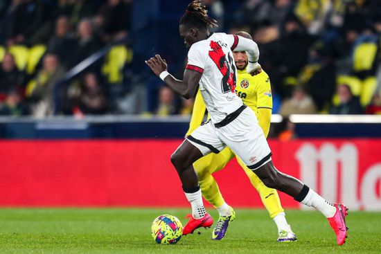 Pathe Ciss Rayo Vallecano Action During Editorial Stock Photo - Stock ...