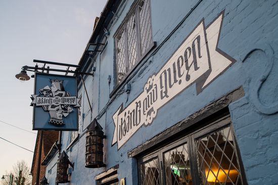 King Queen Pub Wendover Has Been Editorial Stock Photo - Stock Image ...